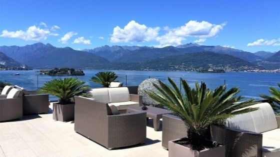 Lago Maggiore: Die Strandbars in Stresa - Die bunte Christine